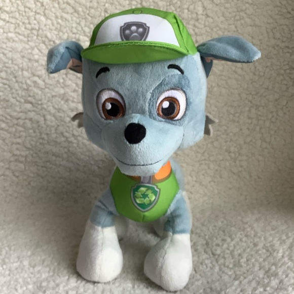 Toys R Us | Toys | Paw Patrol Rocky Recycling Eco Pup Plush Stuffed ...